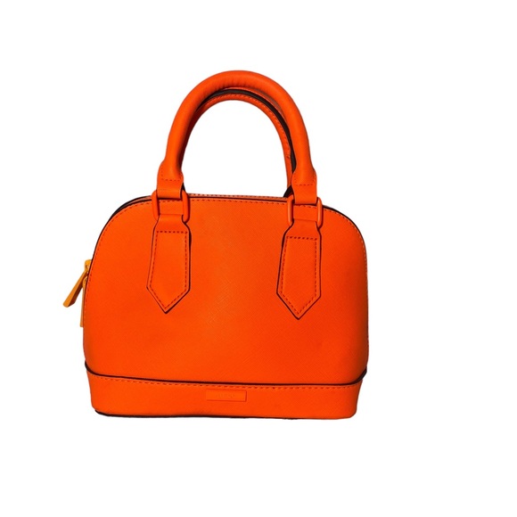 Aldo | Bags | Aldo Women Soton Dome Shape Tote Handbags Bright Orange ...